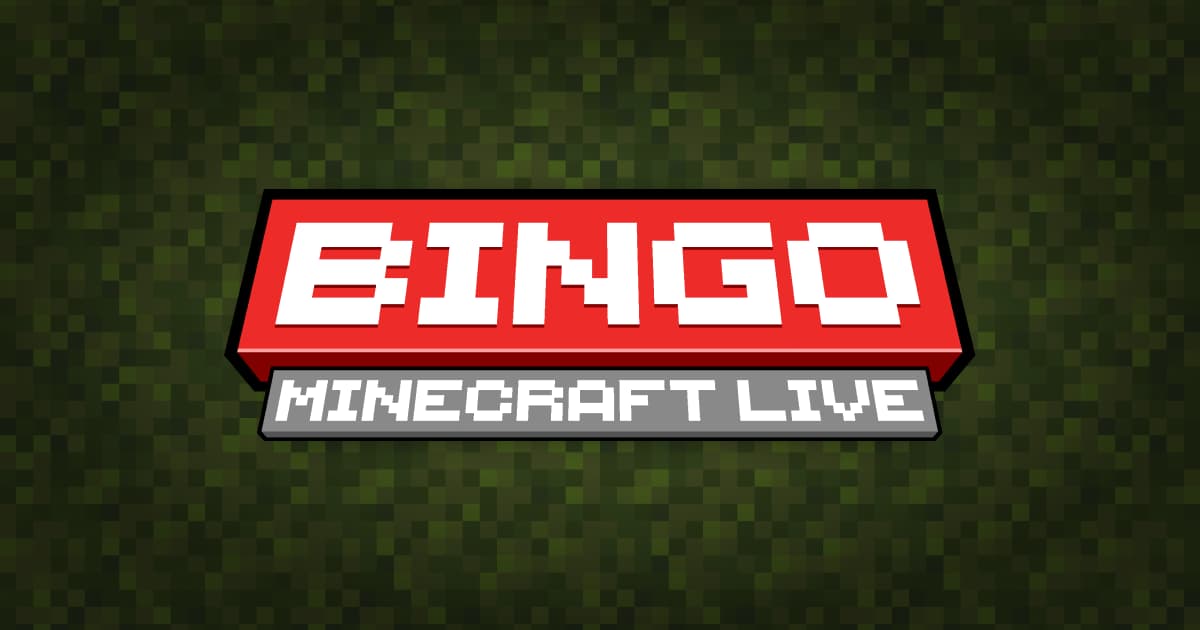 Minecraft Live Bingo 2024